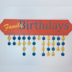 Hand Crafted | Wall Decor | Birthday Sign Made To Order Colors To Fit ...